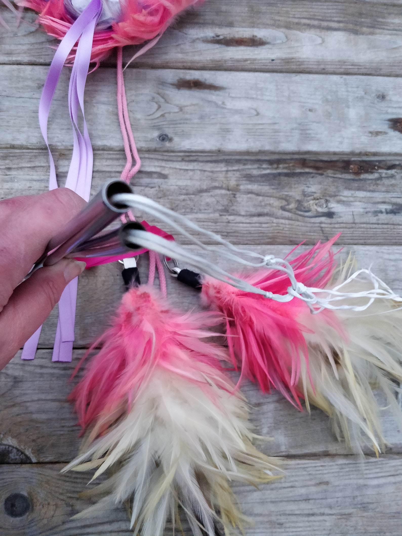 Small Man's Fancy Arm Rosettes and Staffs, Juniors, Vintage, Pink ...