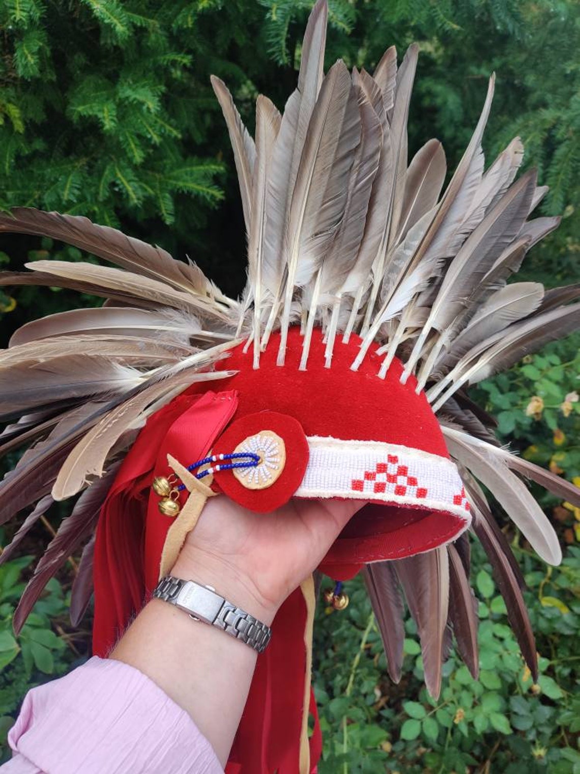 Youth Size Boy's Traditional Feather Bonnet Warrior - Etsy