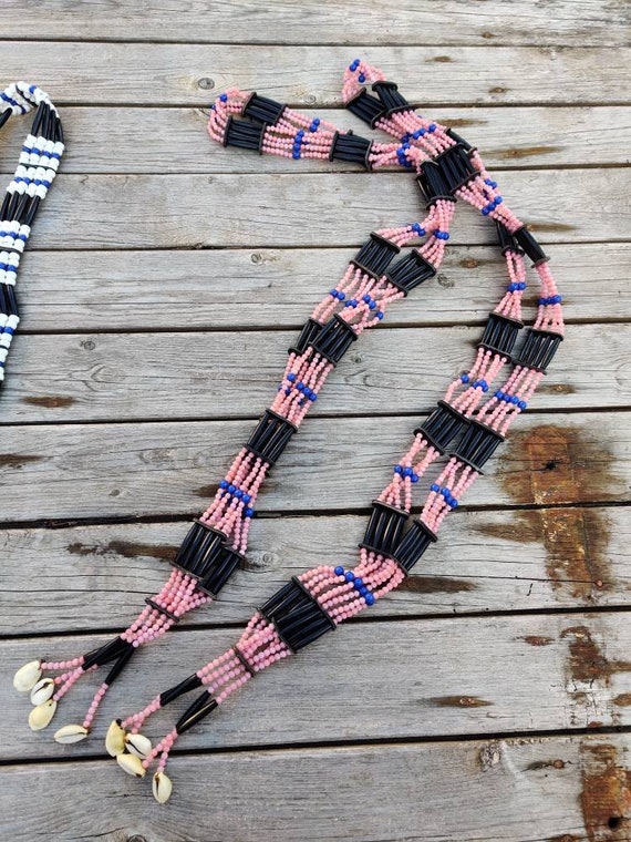 Set of 2 Man's Traditional Bandoliers Powwow Dance All - Etsy