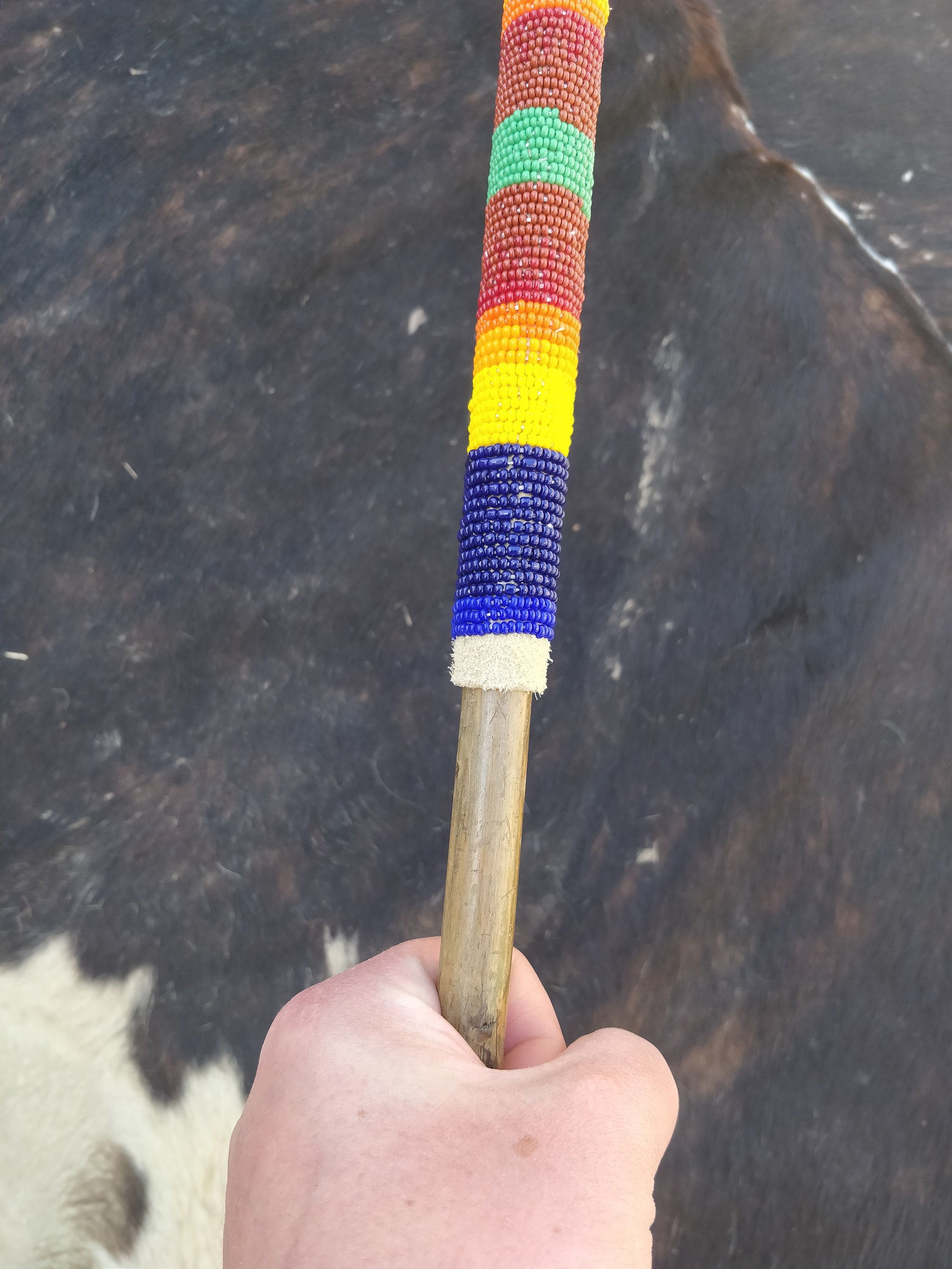 Antique Beaded Walking Cane Walking Stick Native American | Etsy