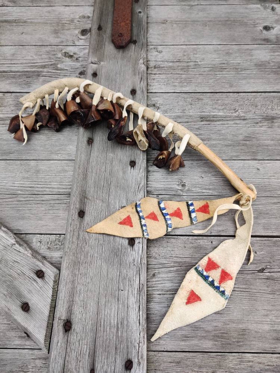 Native American Inspired Hoof Rattle Medicine Man Rattle - Etsy