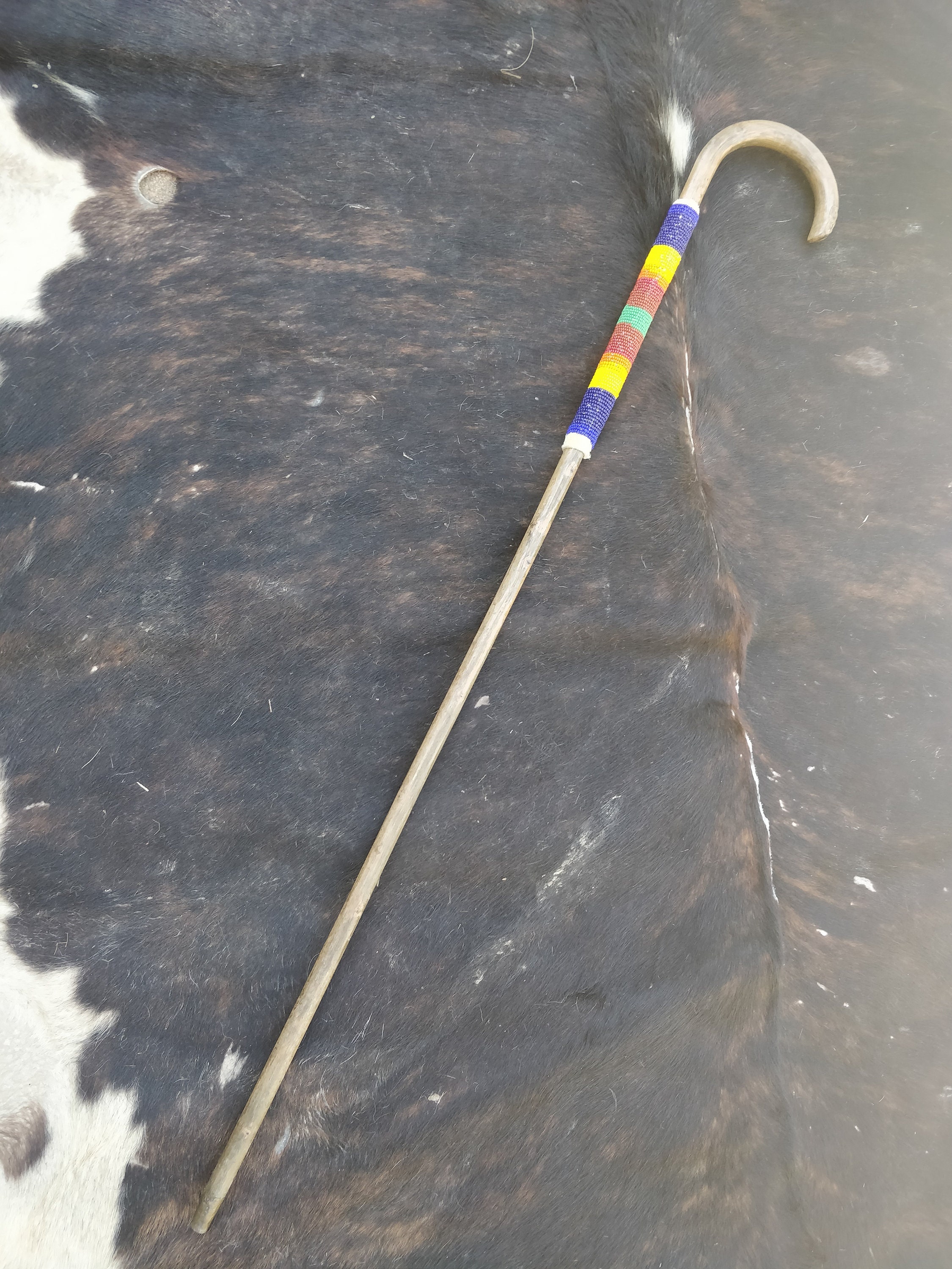 Antique Beaded Walking Cane Walking Stick Native American | Etsy