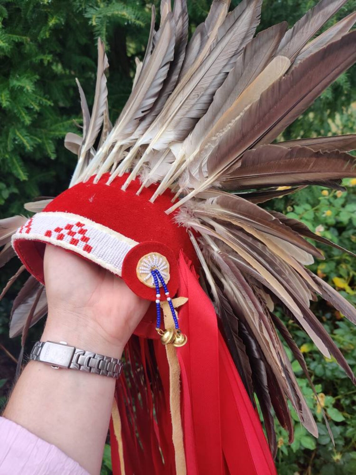 Youth Size Boy's Traditional Feather Bonnet Warrior - Etsy