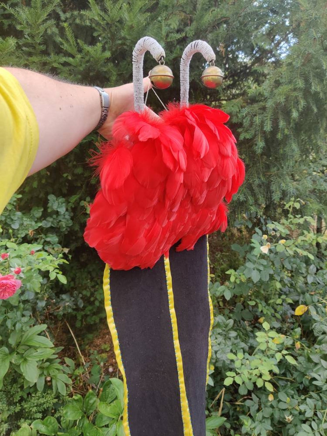 Crow Style Dance Bustle, Man's Traditional, Powwow - Etsy