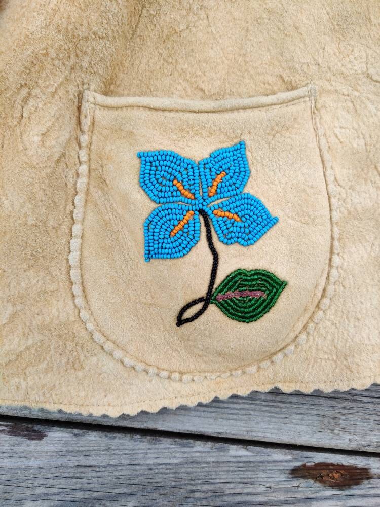 Small Adults Size Cree Moose Hide Jacket Ca 1970-90 Native - Etsy
