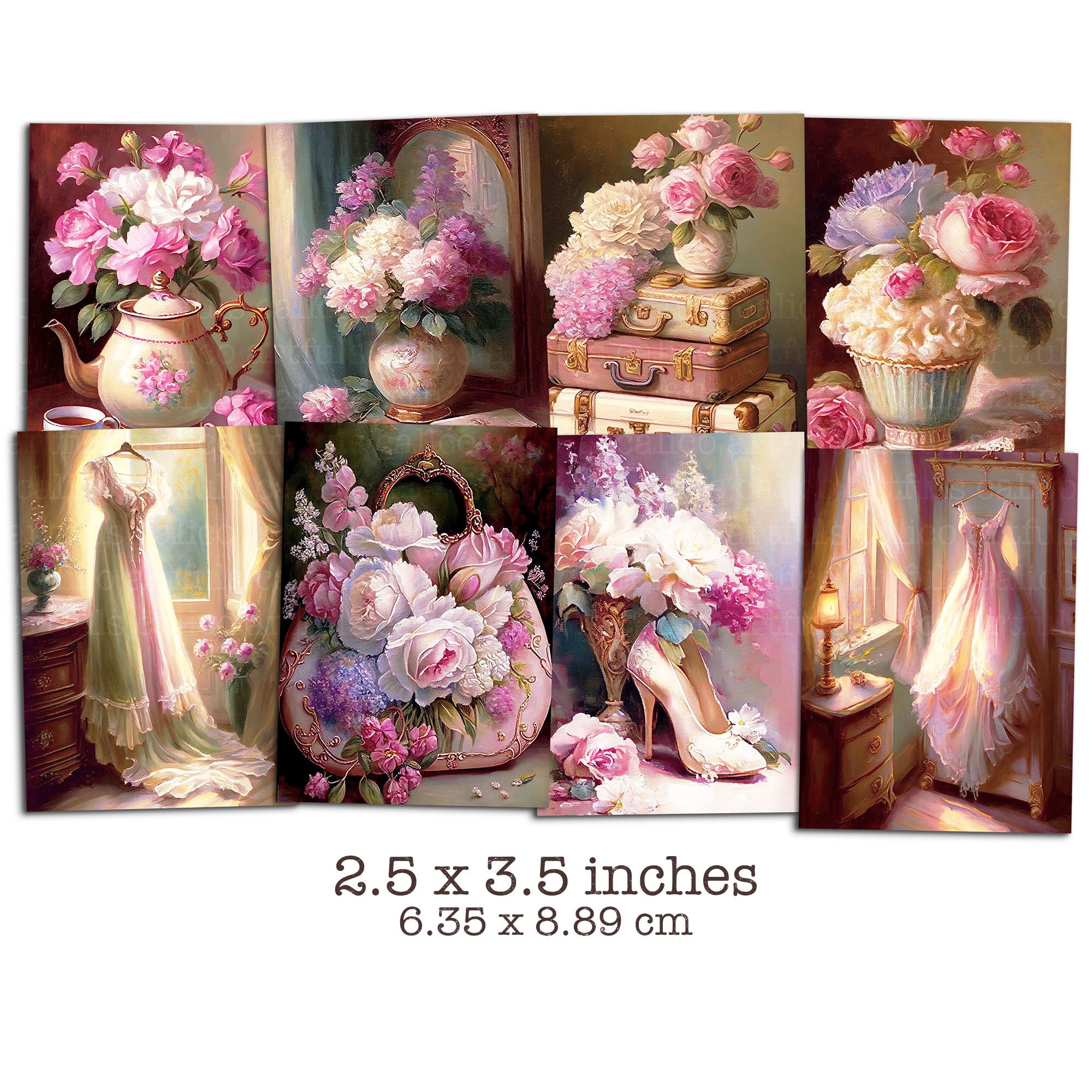 Shabby Victorian Chic Ephemera Junk Journals, Printable Victorian Rose ...