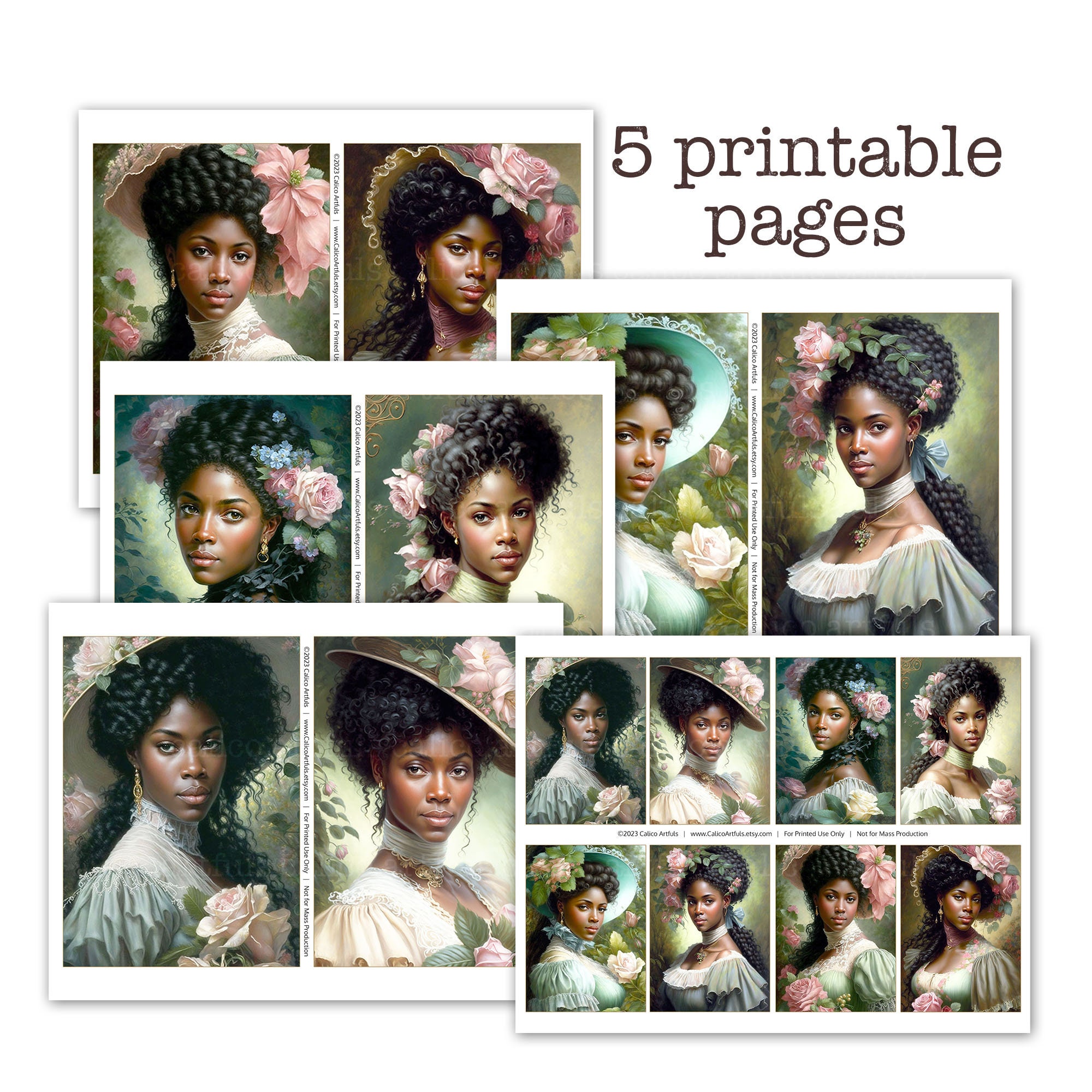 Rococo Art Ephemera for Junk Journals Baroque Junk Journal - Etsy