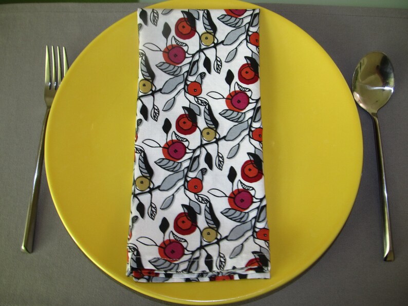 Elegant Modern Cotton Allpurpose Napkins | Etsy