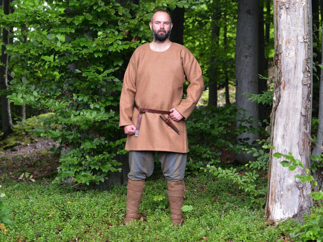 Woolen Tunic in Light Brown Color - Etsy