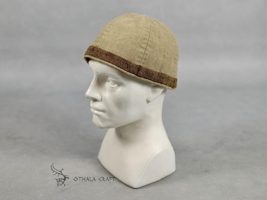 Viking Linen Hat, Slavic Hat, Medieval, Larp, Fantasy, Wikinger, SCA - Etsy