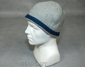 Viking Woolen Hat With Fur, Slavic Hat, Medieval, Larp, Fantasy ...