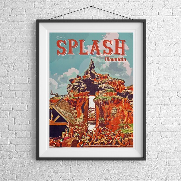 Splash Mountain - Etsy
