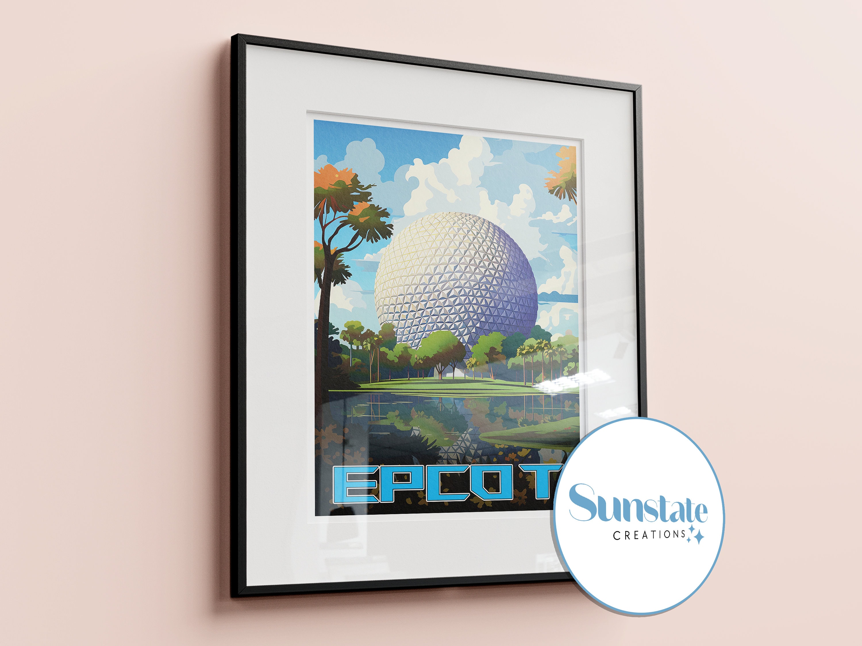 Disney Parks Retro Posters Set, Walt Disney World Posters, Disney ...