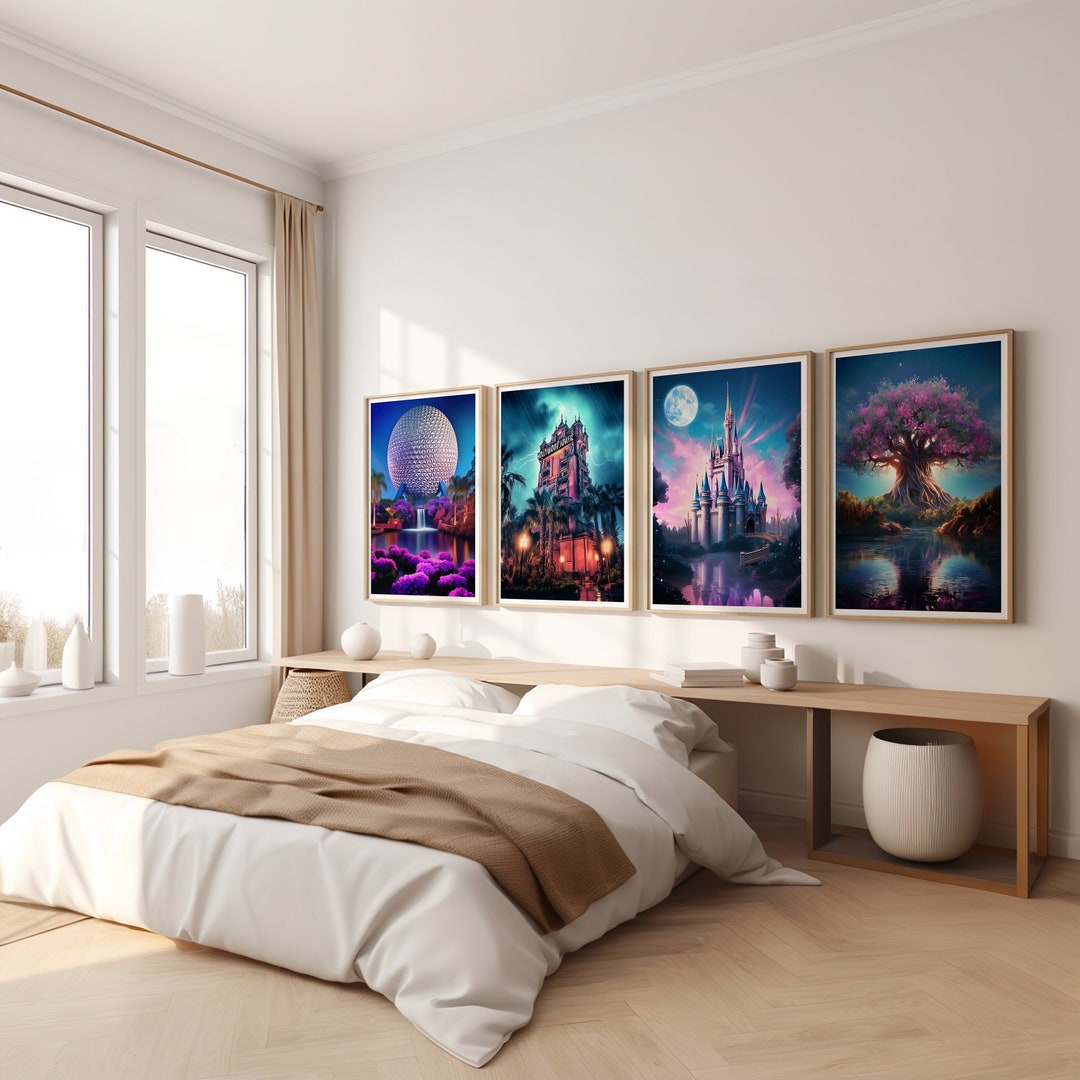 Disney Prints, Fantasy Style Walt Disney World Prints, Disney Parks ...