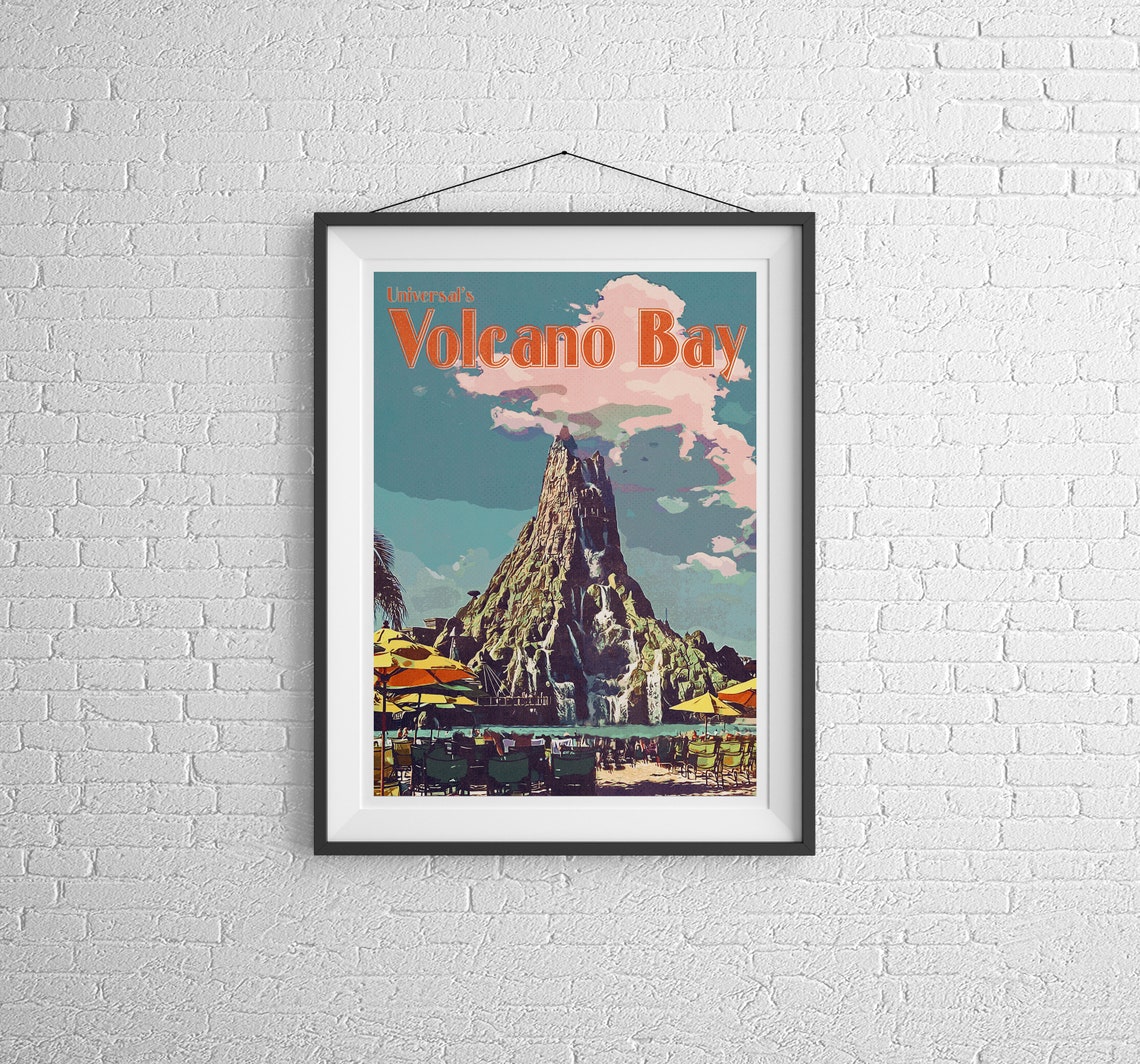 Universal Orlando Retro Poster Prints Set of Four Vintage - Etsy