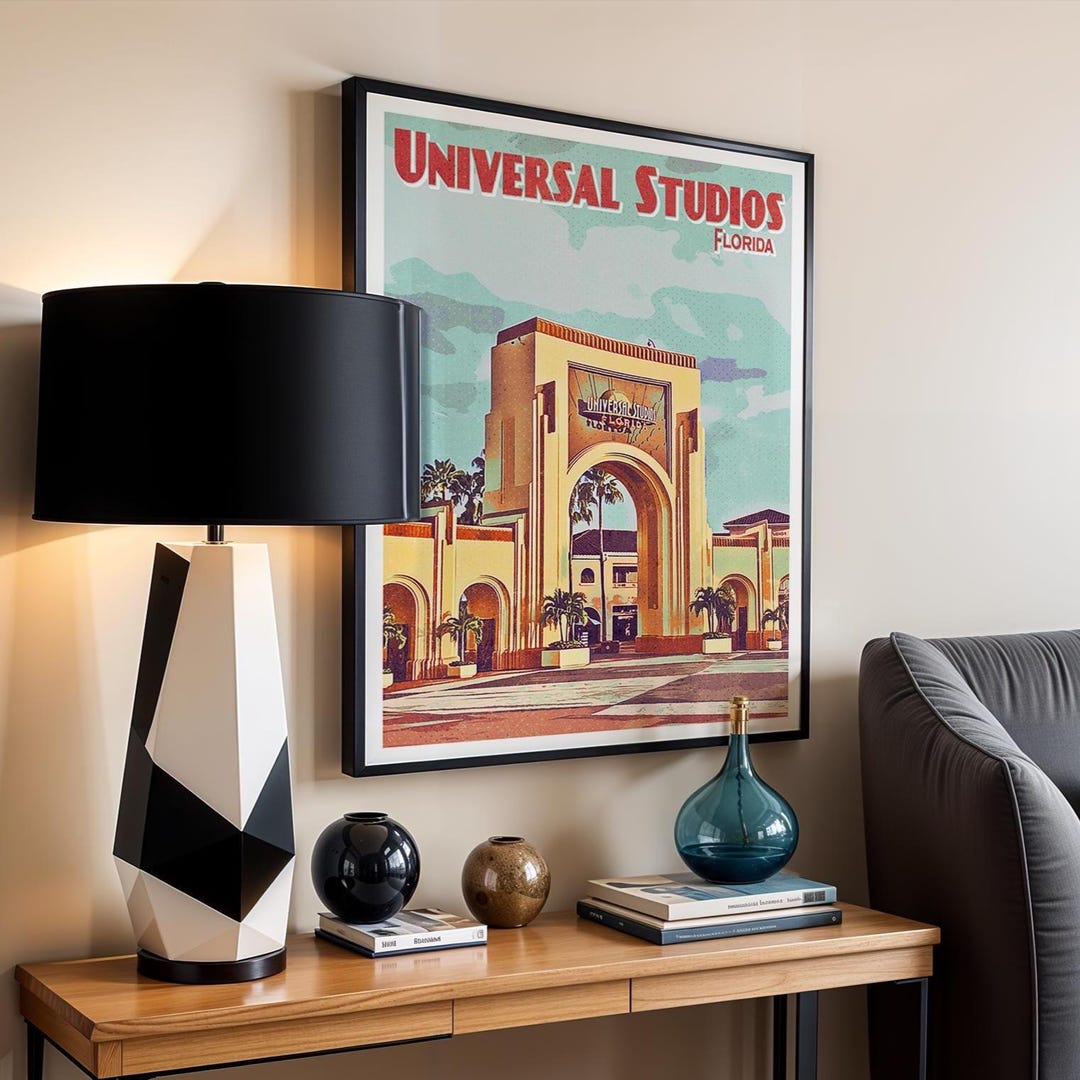 Universal Studios Prints, Retro Prints, Universal Studios Arches ...