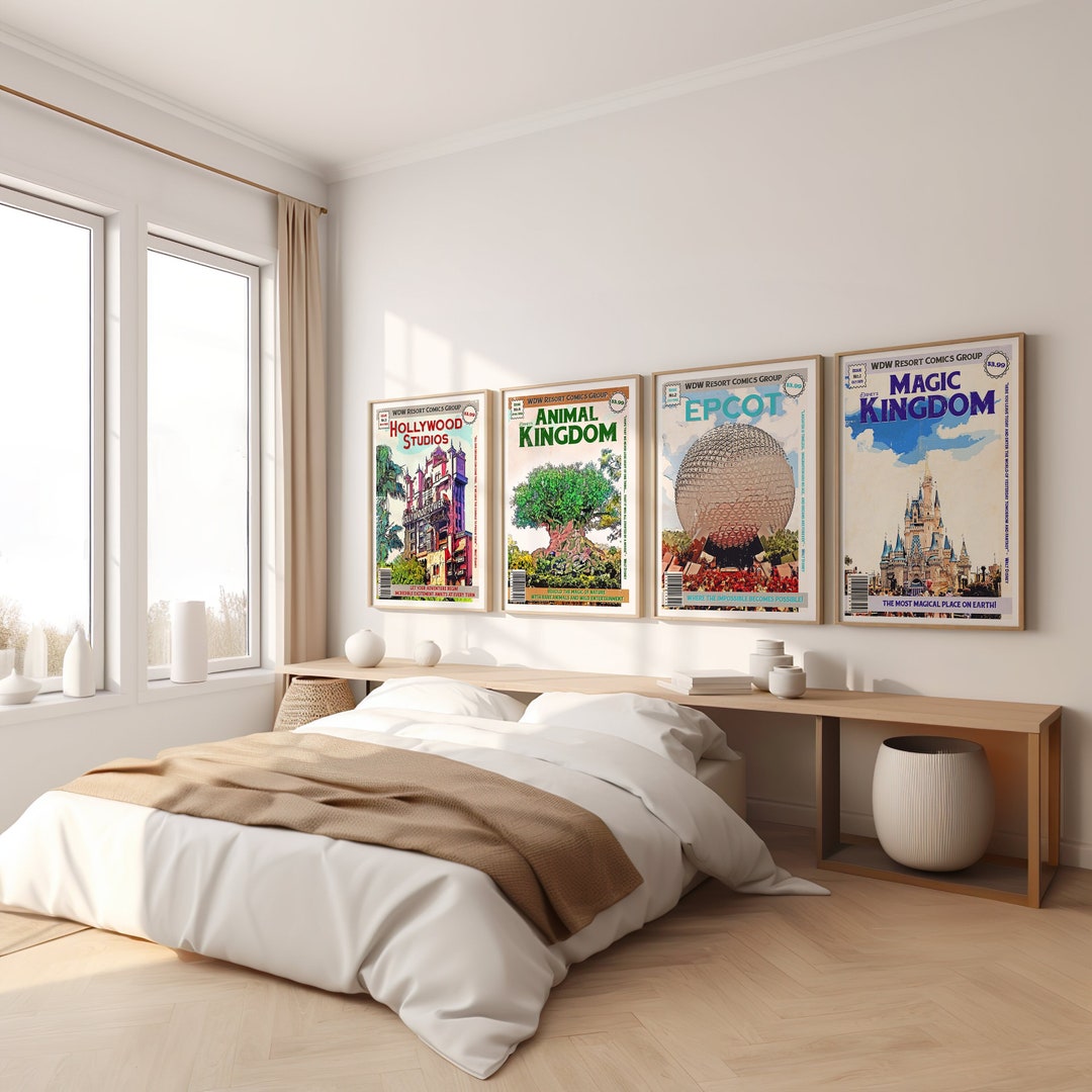 Walt Disney World Retro Comic Book Prints, Disney Prints, Disney ...
