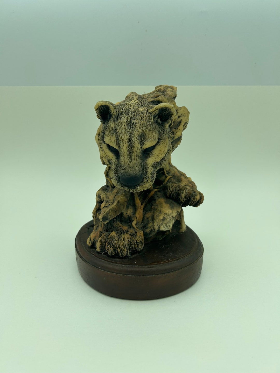 Vintage Mill Creek Studios Randall Reading Signed Wildlife Cougar ...