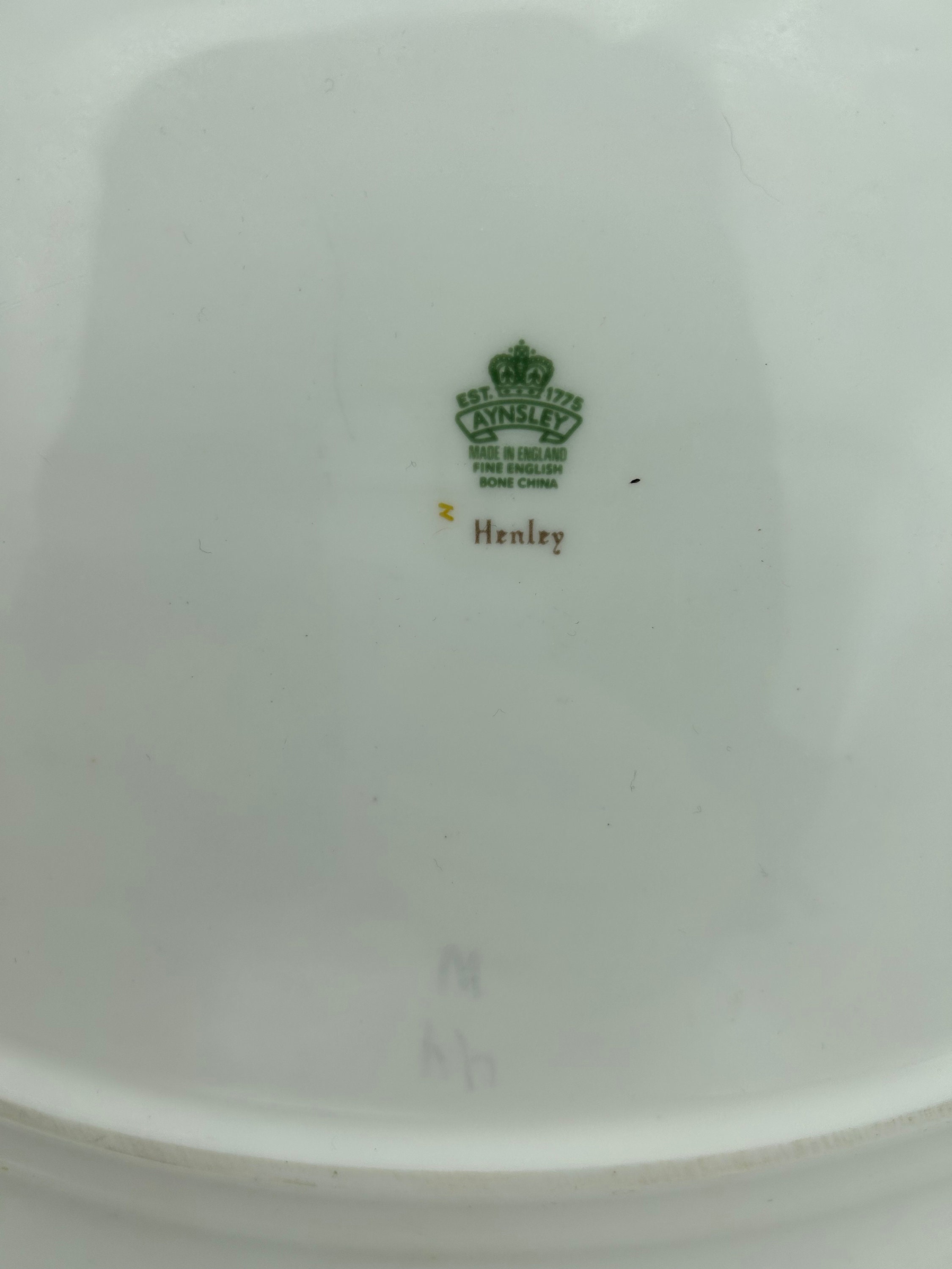 Vintage John Aynsley Fine English Bone China Henley Pattern - Etsy