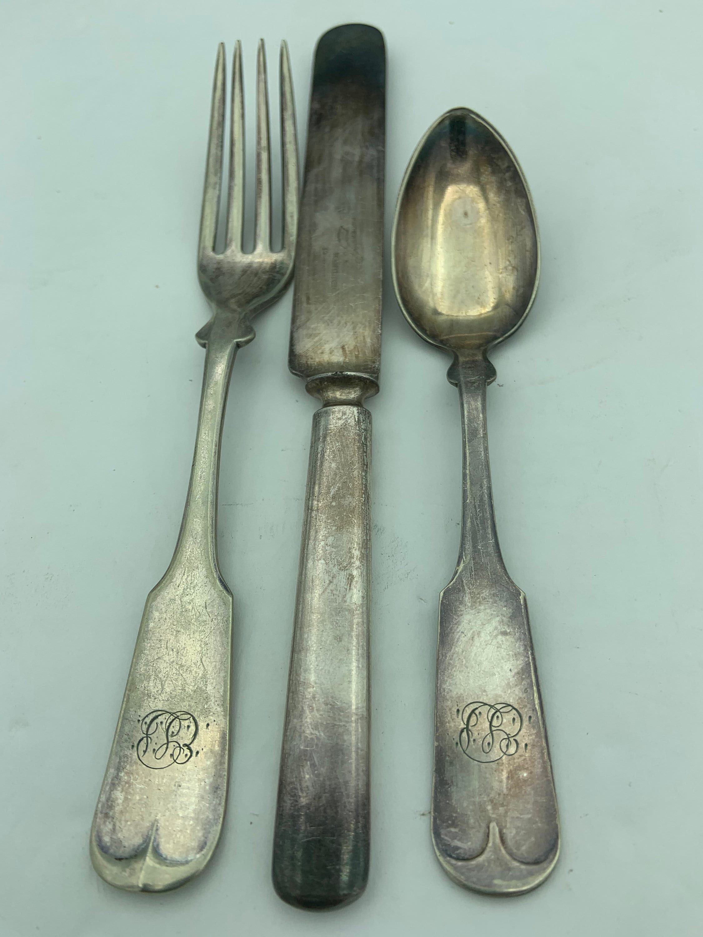 Vintage 17-pce Coin Pattern Boardman Roger Bros Hall Elton | Etsy