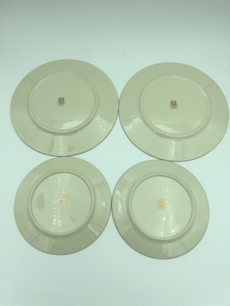 Vintage 9-piece Lenox Gramercy Calla Lily Pattern Dinnerware Set ...