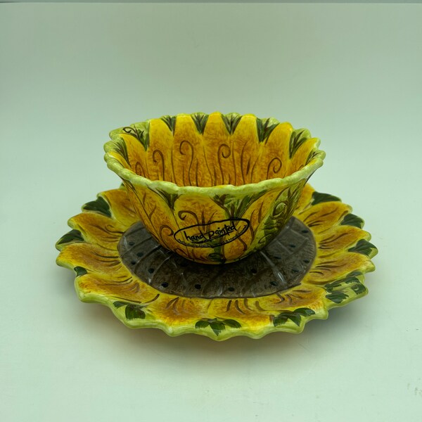 Sunflower Dinnerware - Etsy