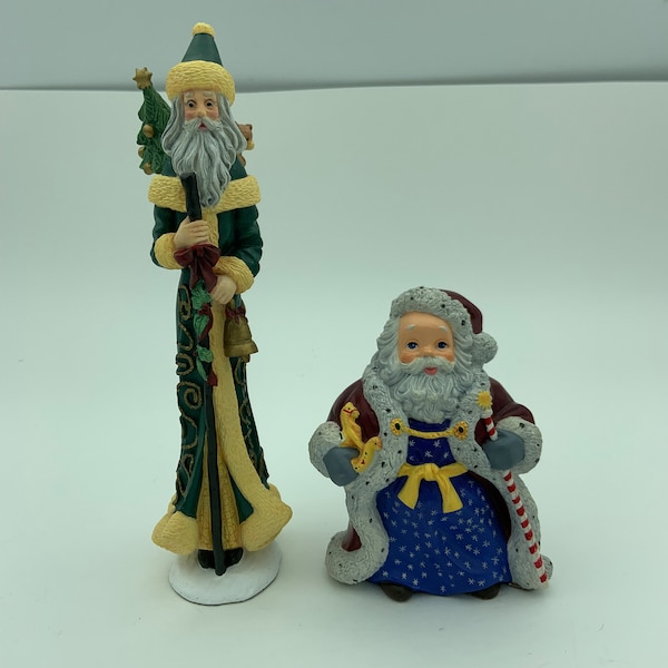 Lenox Santas - Etsy