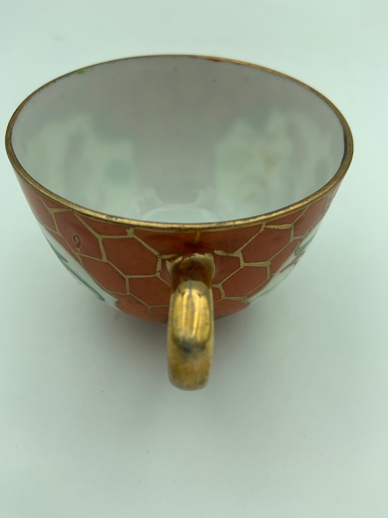 Vintage 5-piece YT Japanese Porcelain Ware Decorated in Hong Kong Asian ...