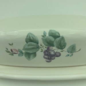 Vintage 3-piece Pfaltzgraff Stoneware Grapevine Pattern Dinnerware Set ...