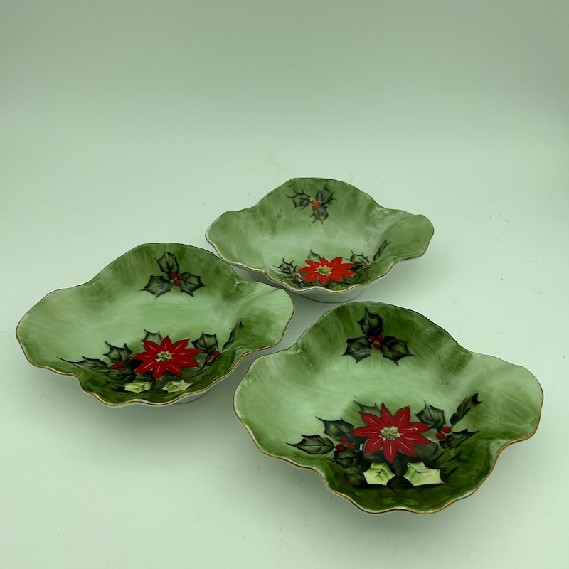 Lefton Christmas Holly - Etsy