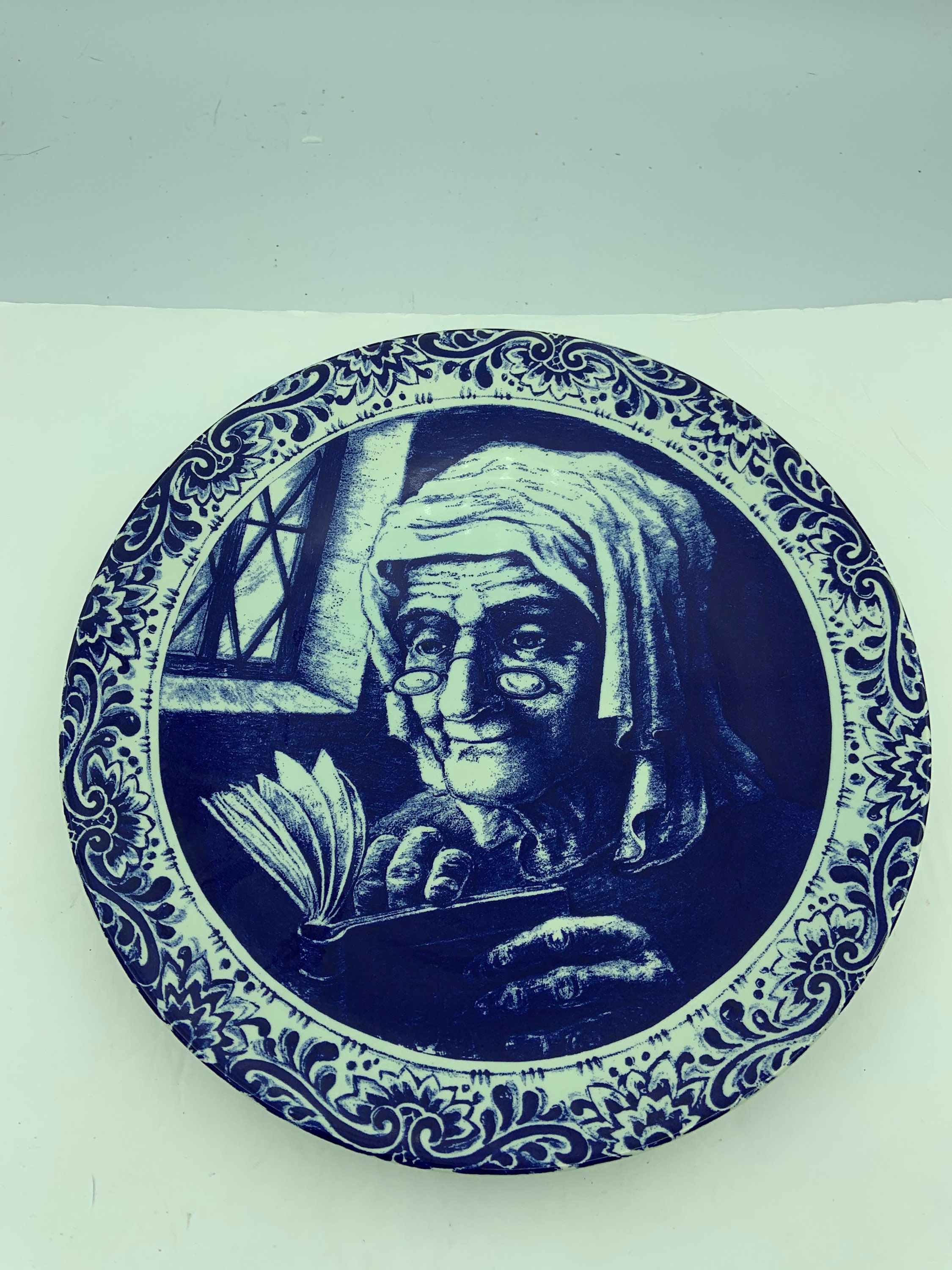 Collectible Plates Collectibles Art & Collectibles Vintage decor blue ...