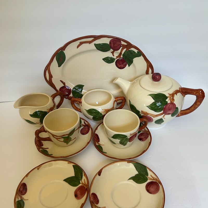 Franciscan Apple Dinnerware - Etsy