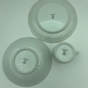 Vintage 1987 Rosensteil Porcelana Real Brasil Ingrid S. Lara 3-piece ...
