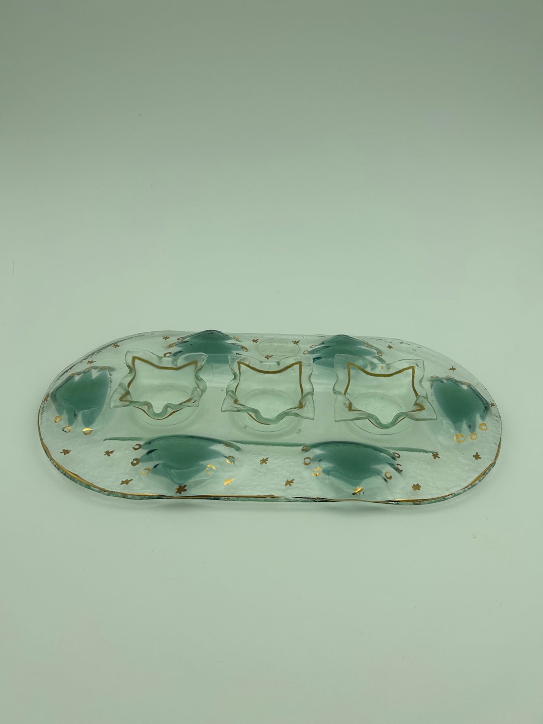 Handmade I Vetri Di Nennella Italian Art Glass Christmas Tree Holiday ...