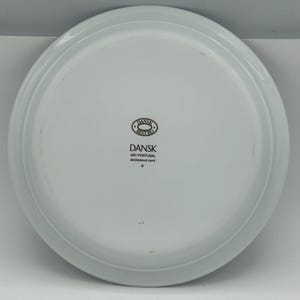 Set of Six Vintage Dansk Bistro Christmas Santa Claus on Sled Pattern ...