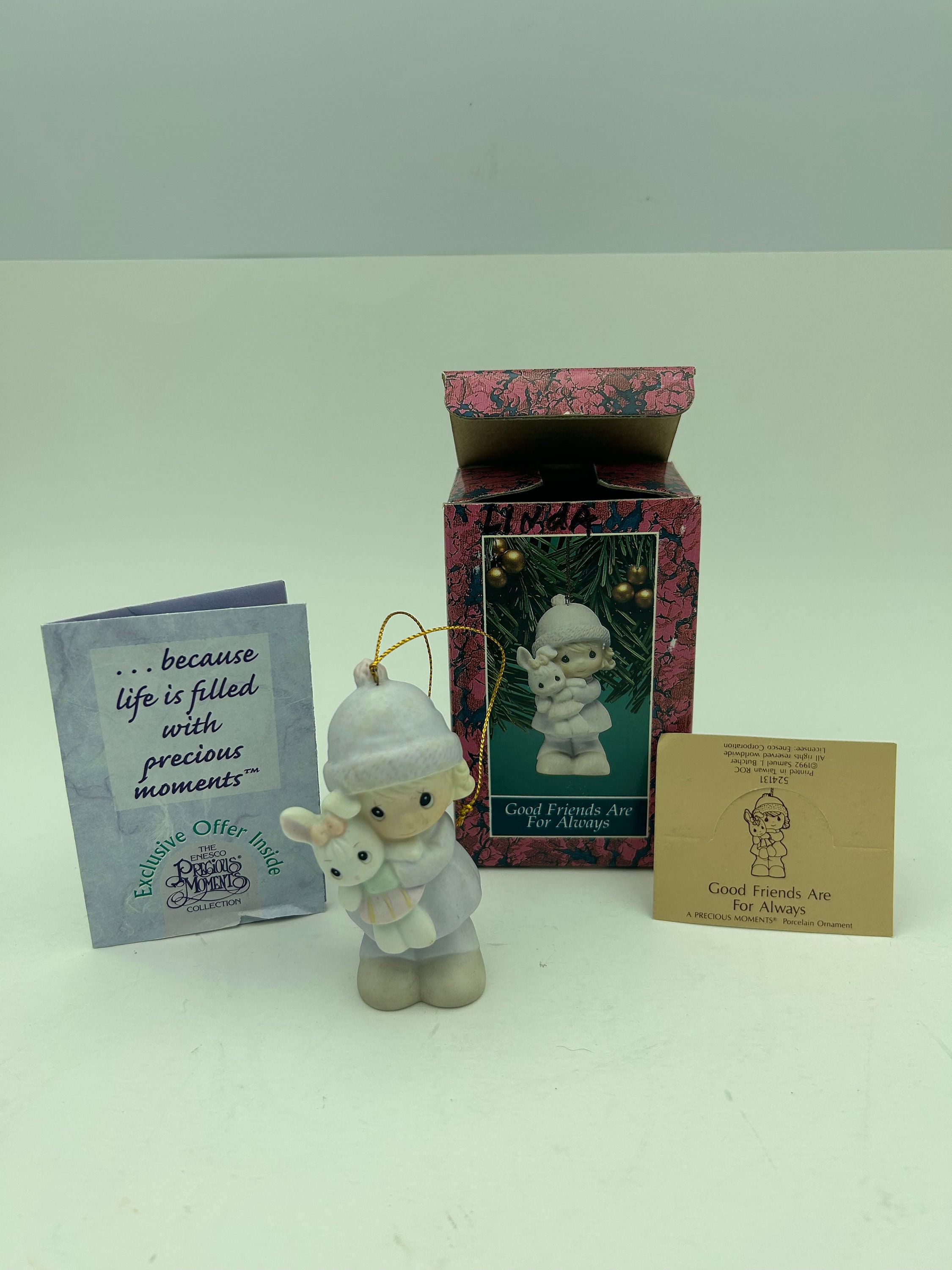 Vintage 1992 Enesco Samuel Butcher Precious Moments Hand - Etsy