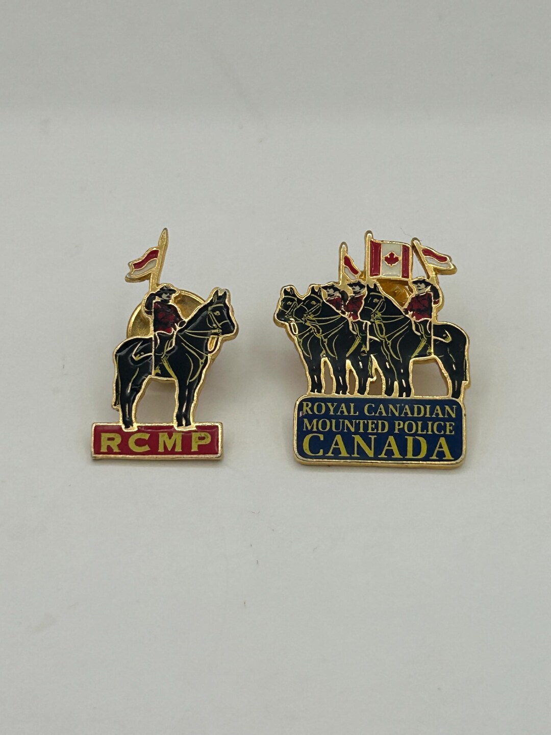 Vintage 2-piece RCMP GRC Royal Canadian Mounted Police Gendarmerie ...