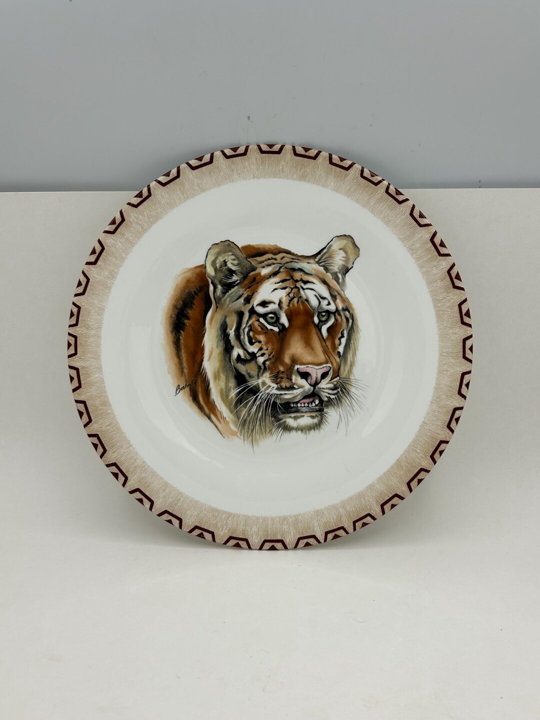 Vintage 1978 Edward Marshall Boehm "bengal Tiger" the Great Animals of ...