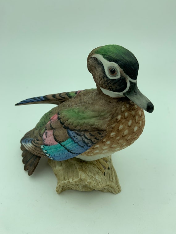 Vintage Edward Marshall Boehm Studios Birds Male Wood Duck | Etsy