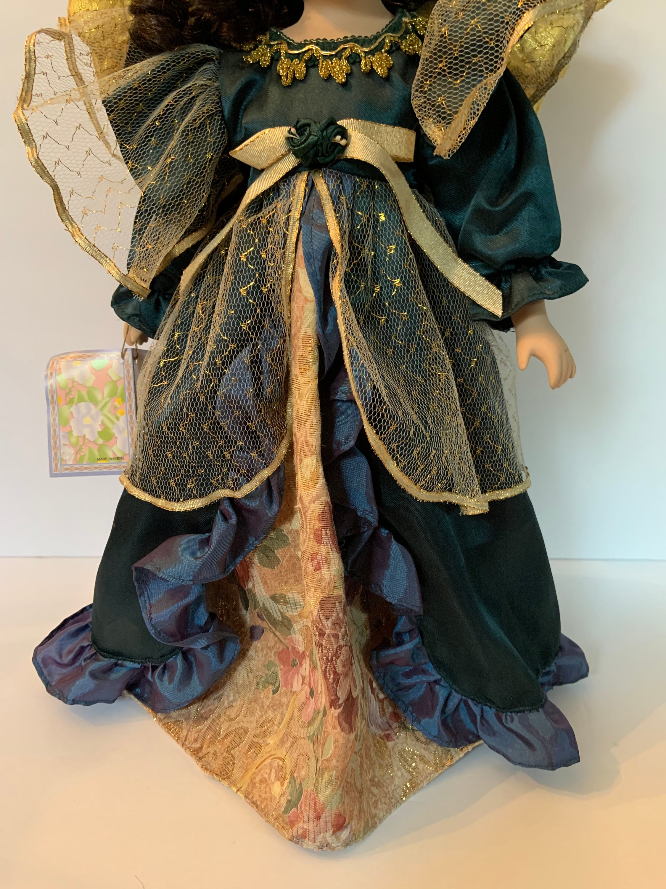 Cathay Depot Collection 17 Inch Porcelain Angel Doll With | Etsy