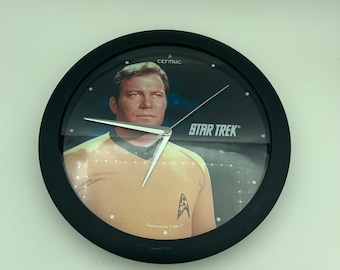 Star Trek Wall Clock - Etsy