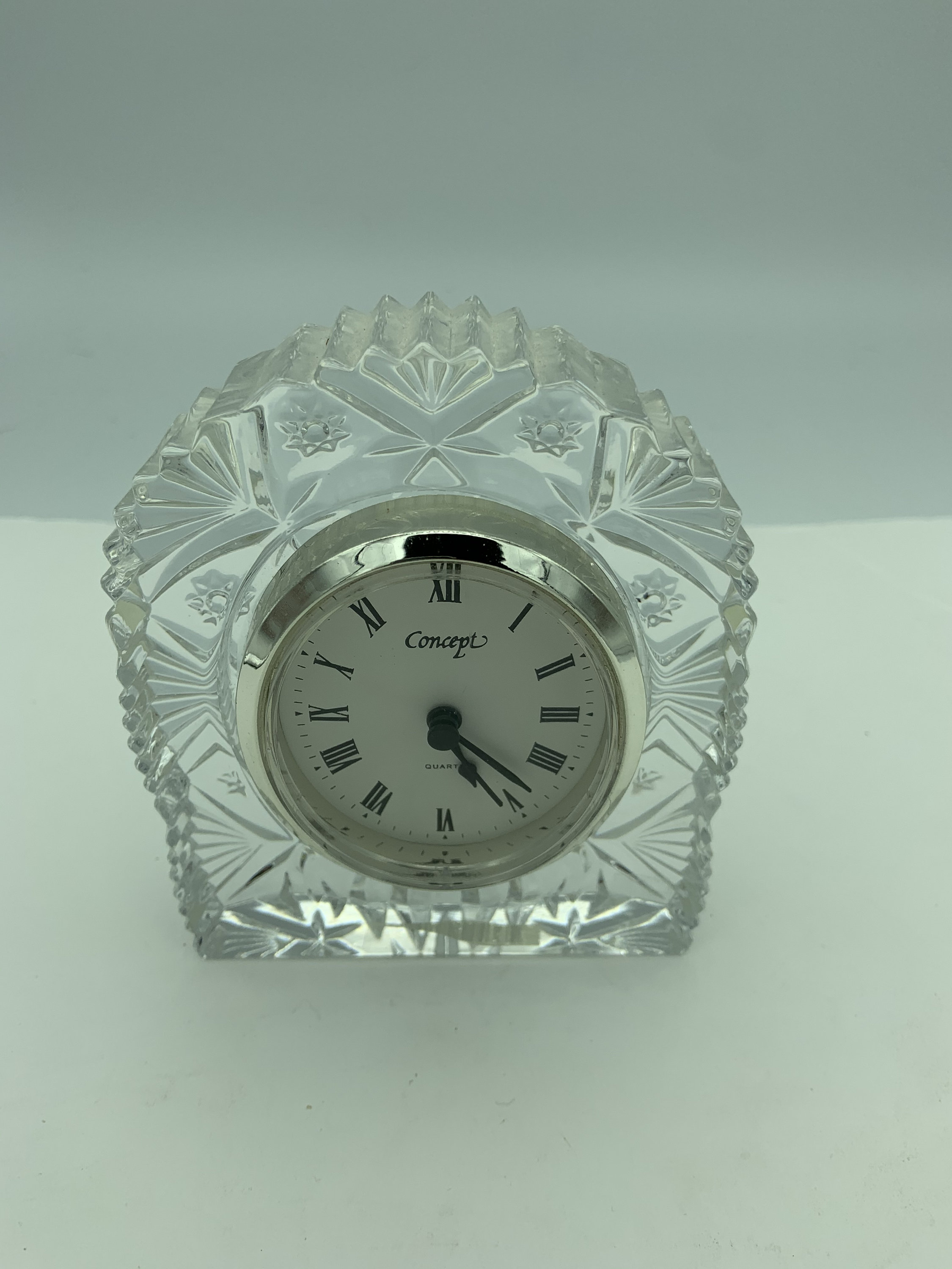 Concept Quartz Cut Crystal Clear Glass Vincennes Arch Shaped | Etsy