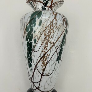 Vines Art Glass Bryce Dimitruk Handmade & Signed Cherry Blossom Motif 8 ...