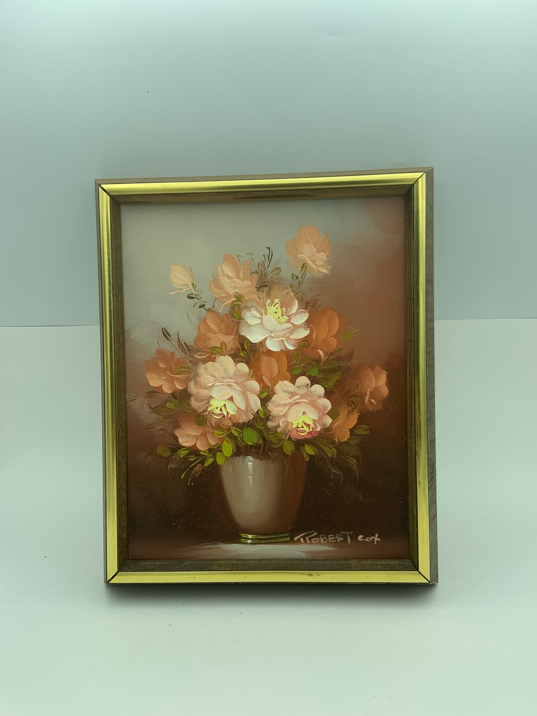 Vintage Robert Cox Artist Signed Framed 8" X 10" Original Oil Painting ...