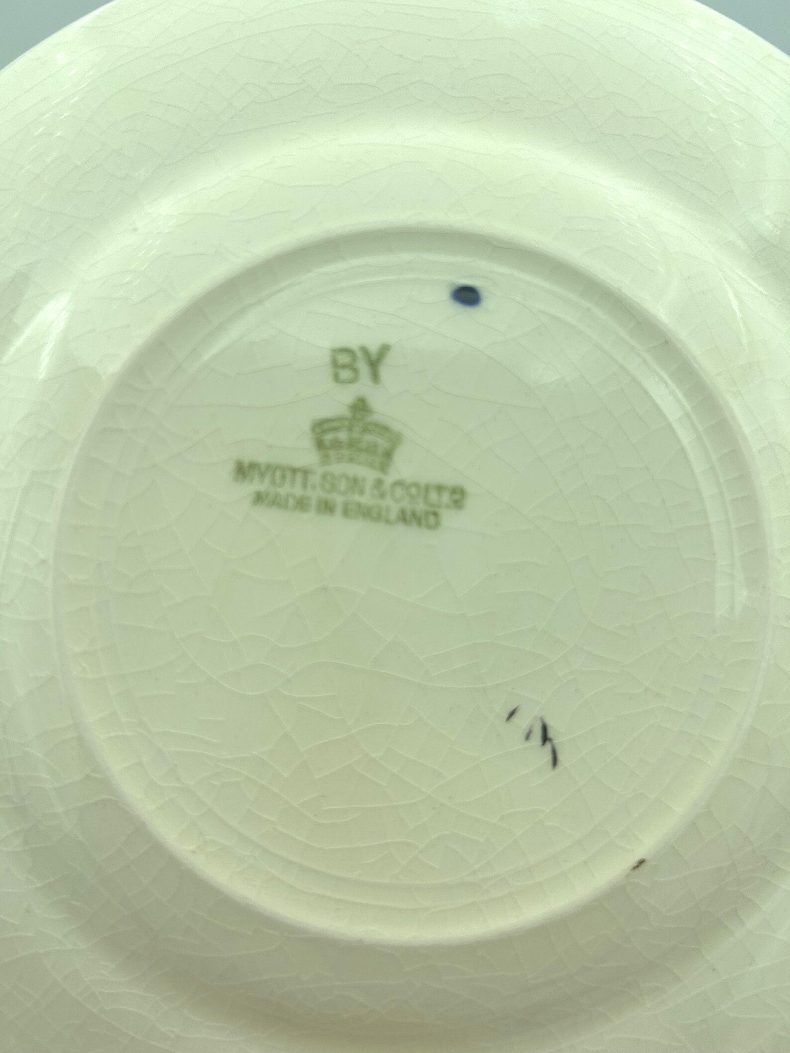 Set of Five Vintage Myott Son & Company England Royalty Pattern #1559B ...