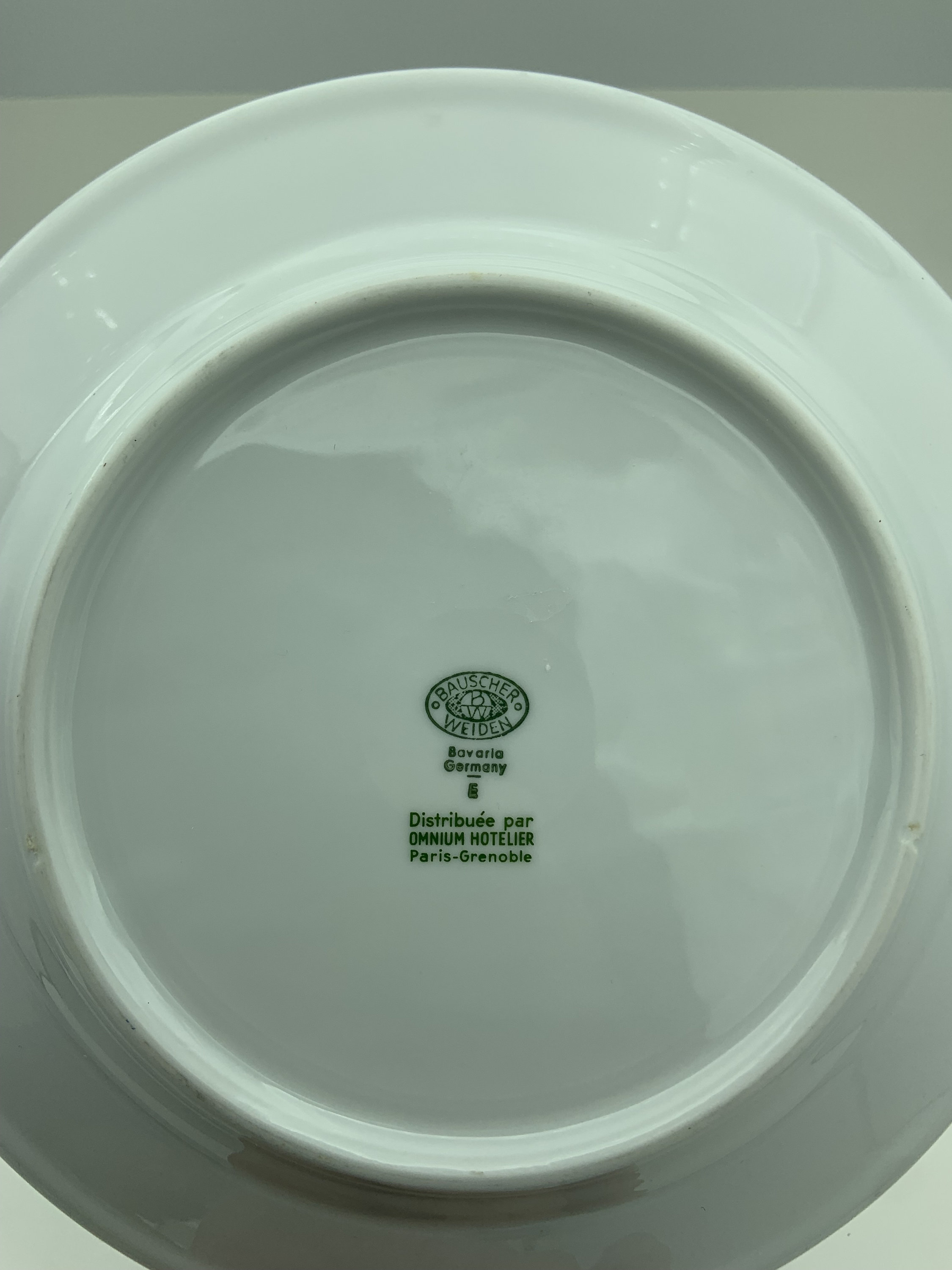 Home & Living Bauscher Weiden BAW38 8 Salad Plate Red Green and Blue ...