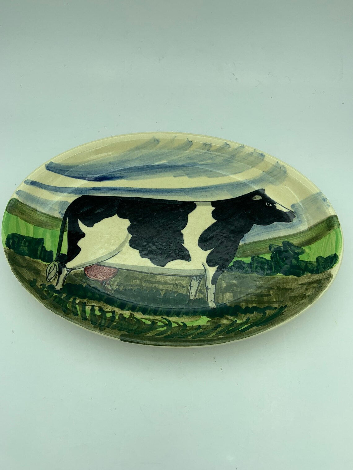 Vintage Iden Pottery Rye Sussex England Handpainted Stoneware - Etsy