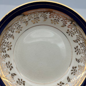 Set of Ten Vintage Myott England Royalty Pattern #1559B Cobalt Blue and ...