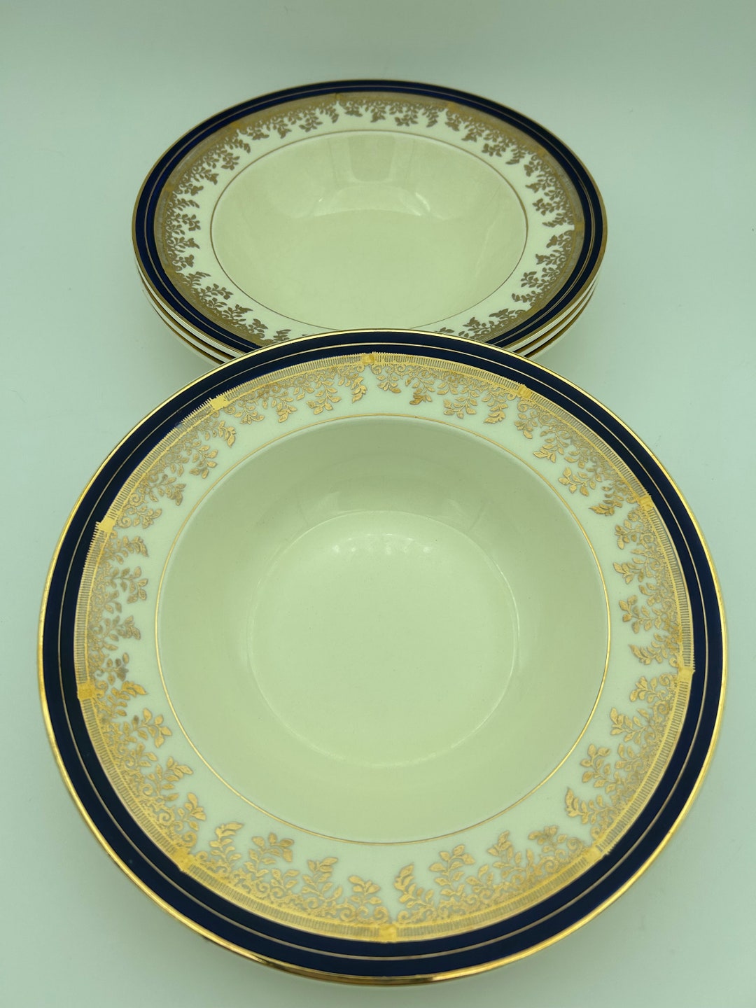 Set of Four Vintage Myott Son & Company England Royalty Pattern #1559B ...