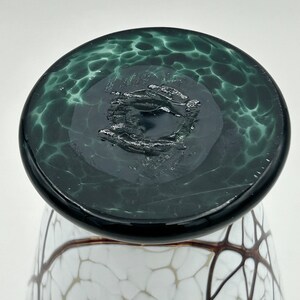 Vines Art Glass Bryce Dimitruk Handmade & Signed Cherry Blossom Motif 8 ...